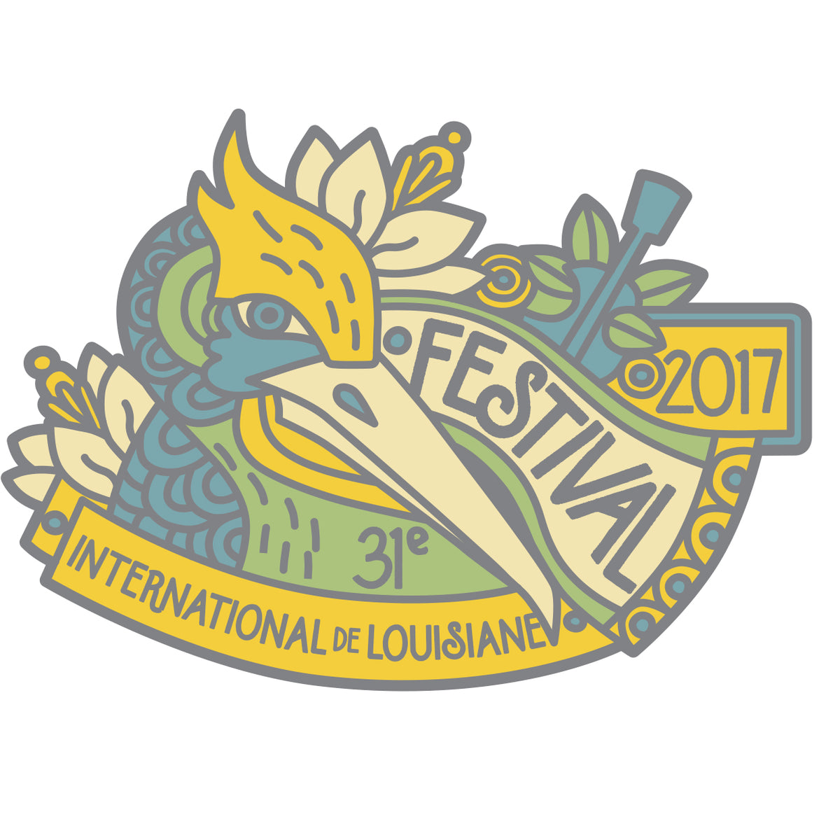 2017 Official Festival Pin – festival International